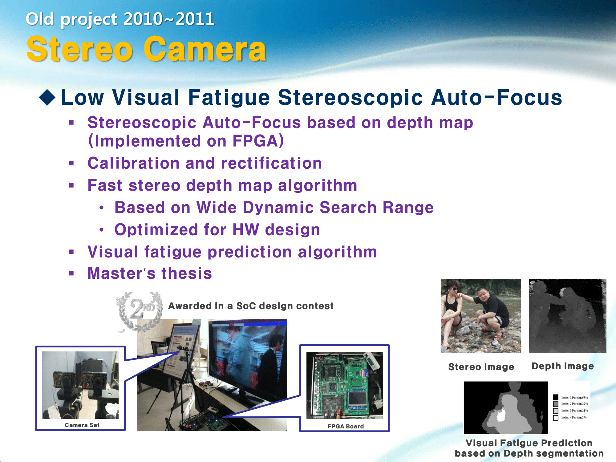 Low Visual Fatigue Stereoscopic Auto-focus - Chanoh Park